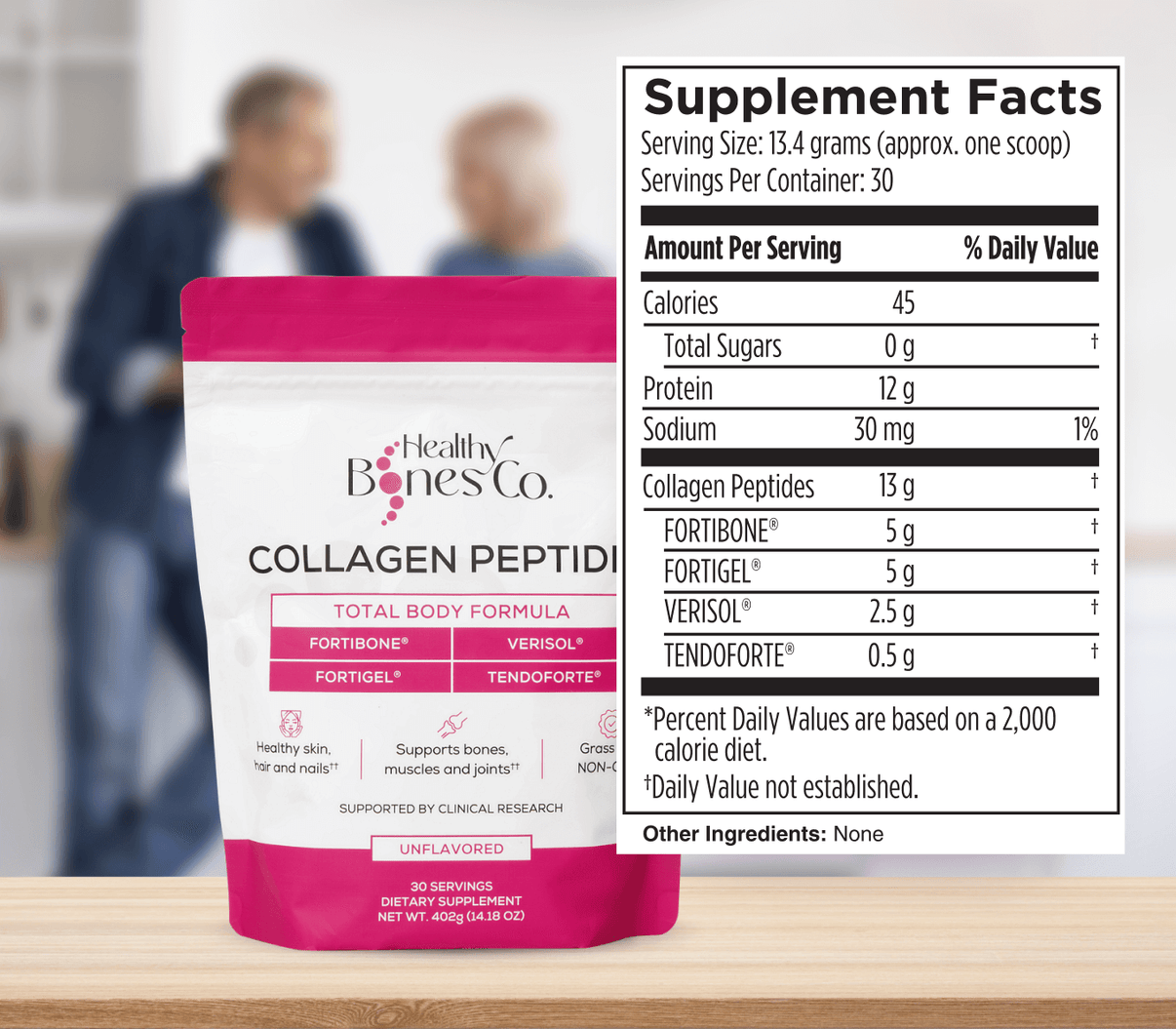 Healthy Bones Co. - Collagen Peptides For Bone Density