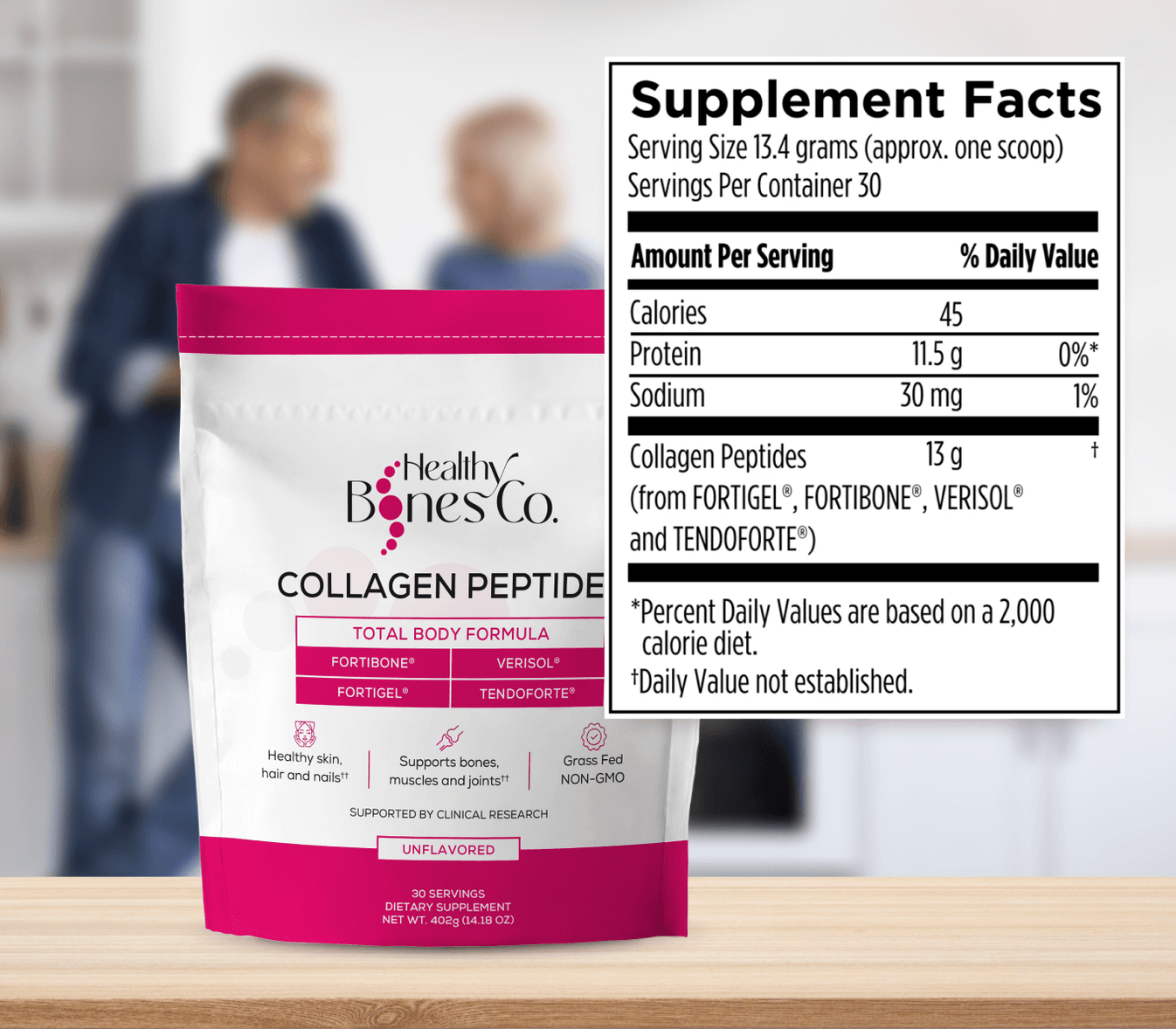 Healthy Bones Co. - Collagen Peptides For Bone Density
