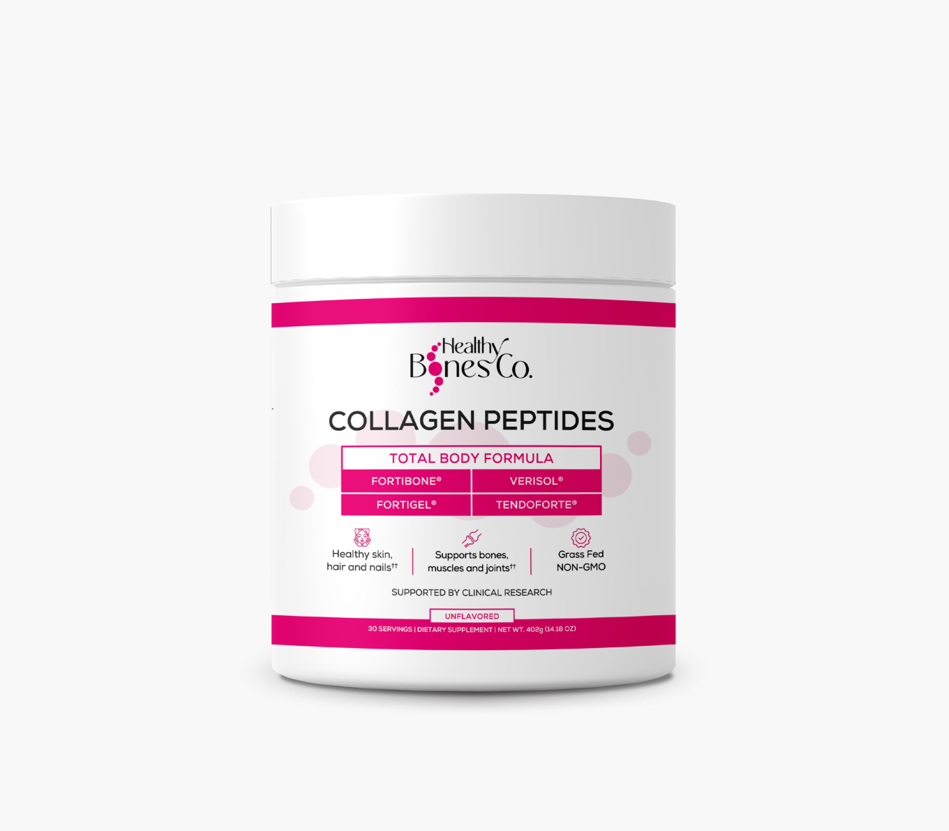 Healthy Bones Co. - Collagen Peptides For Bone Density