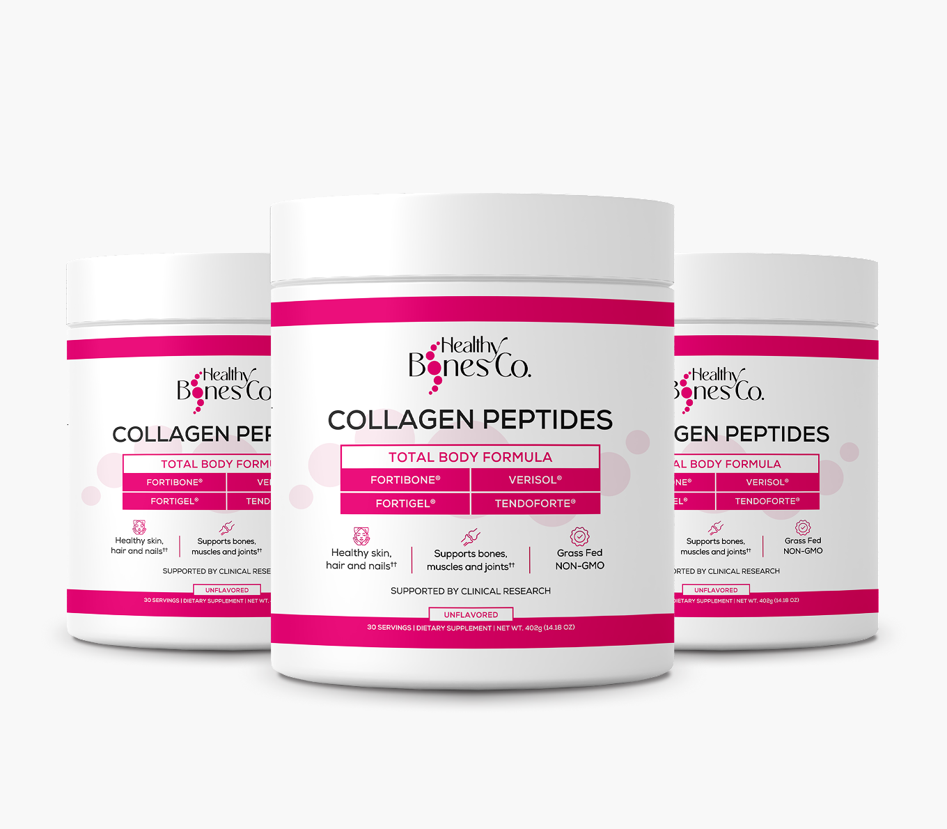 Healthy Bones Co. - Collagen Peptides For Bone Density