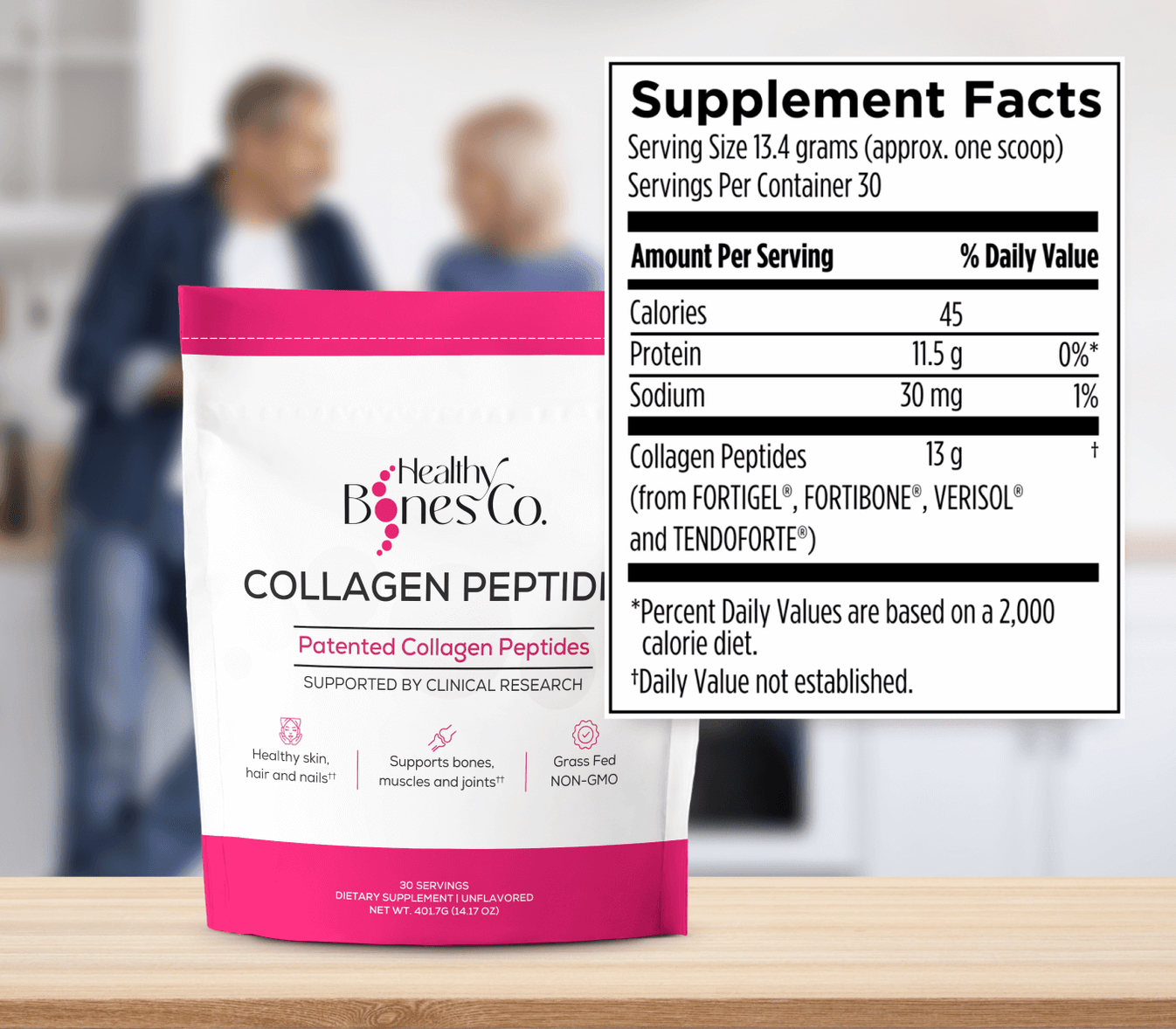 Healthy Bones Co. - Collagen Peptides For Bone Density