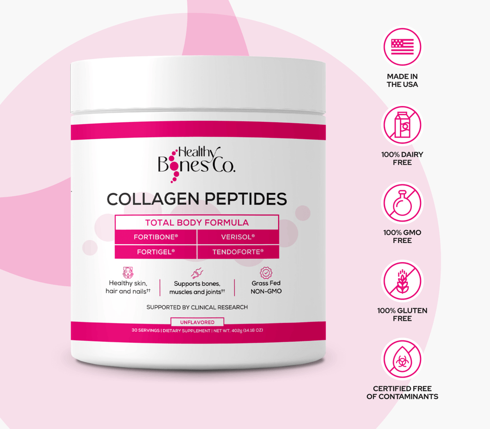 Healthy Bones Co. - Collagen Peptides For Bone Density