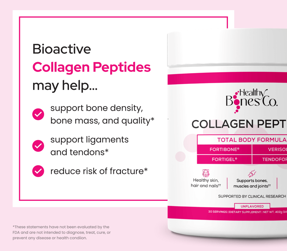Healthy Bones Co. - Collagen Peptides For Bone Density