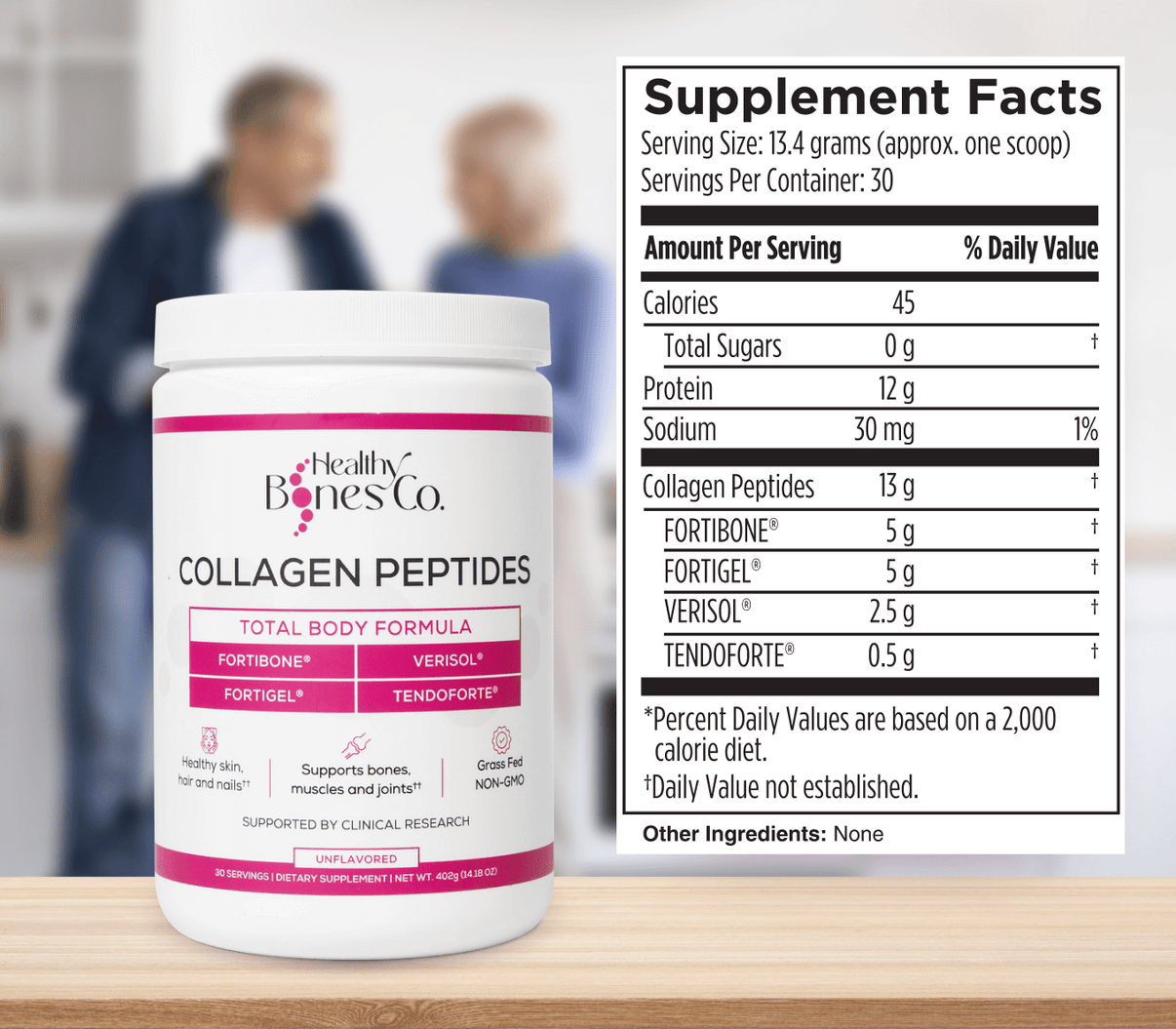 Healthy Bones Co. - Collagen Peptides For Bone Density