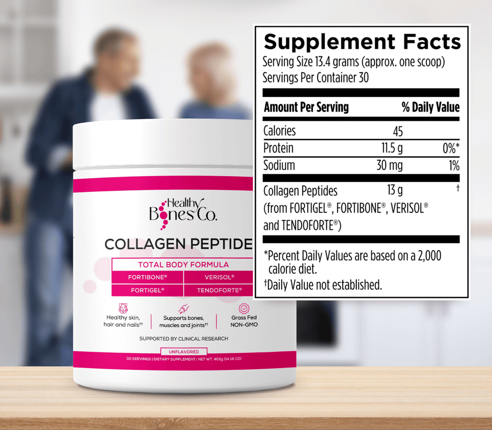 Healthy Bones Co. - Collagen Peptides For Bone Density