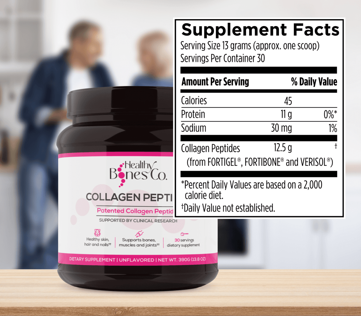 Healthy Bones Co. - Collagen Peptides For Bone Density