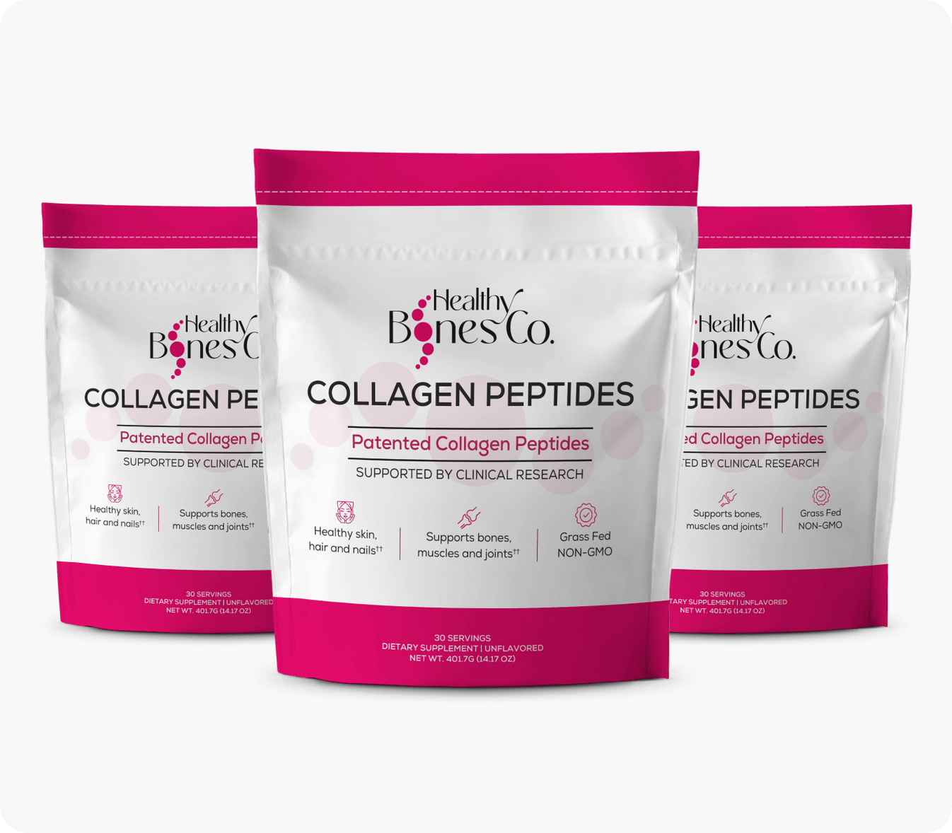 Healthy Bones Co. - Collagen Peptides For Bone Density