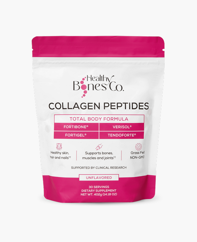6 Reasons to Take Healthy Bones Co. Collagen Peptides for Stronger Bon