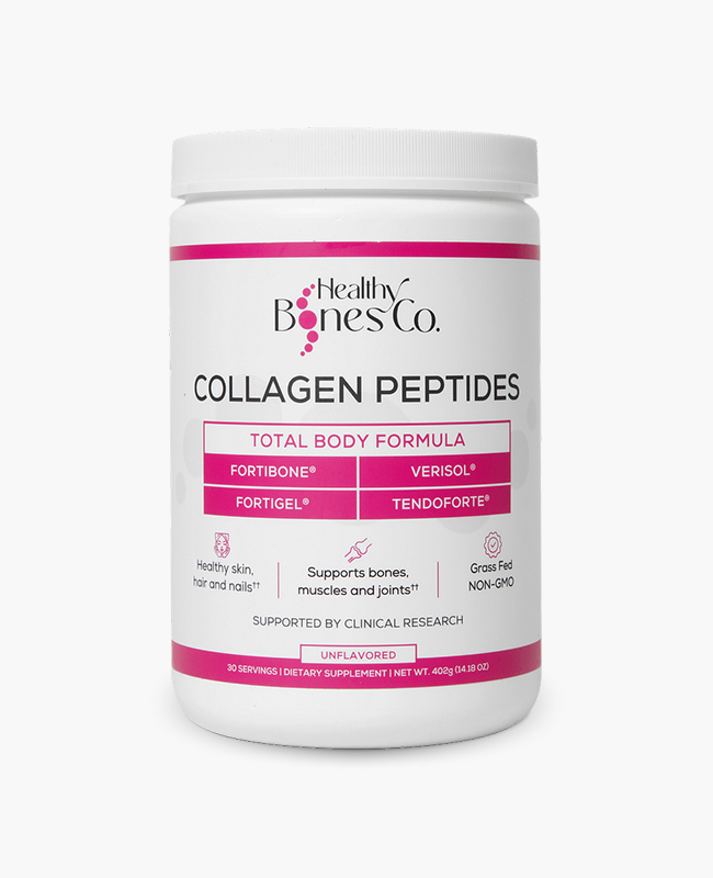 6 Reasons to Take Healthy Bones Co. Collagen Peptides for Stronger Bon