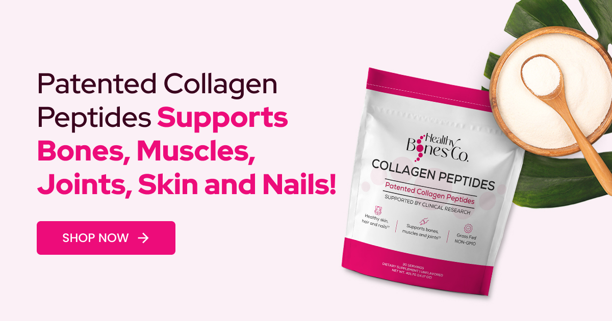 Healthy Bones Co. - Collagen Peptides For Bone Density