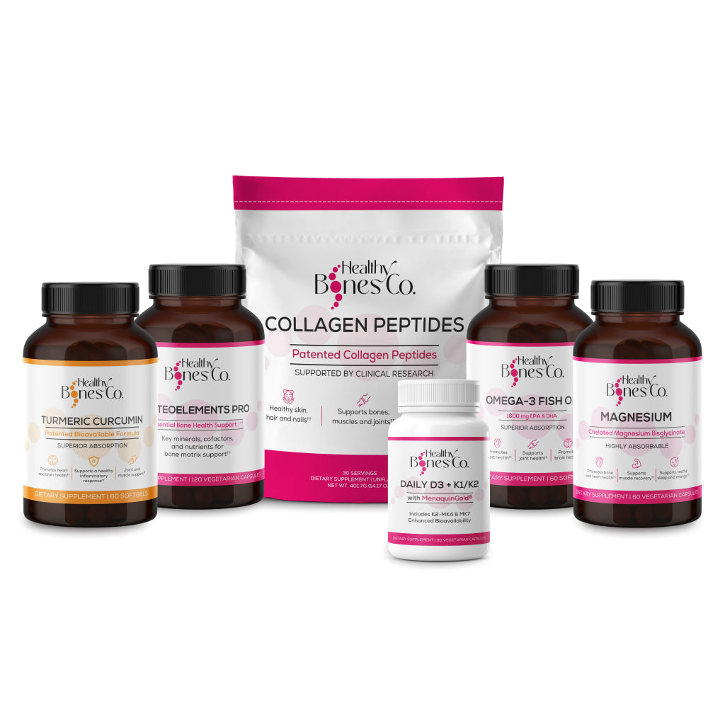 Supplement Considerations: Easy 1-Day Plan – Healthy Bones Co.