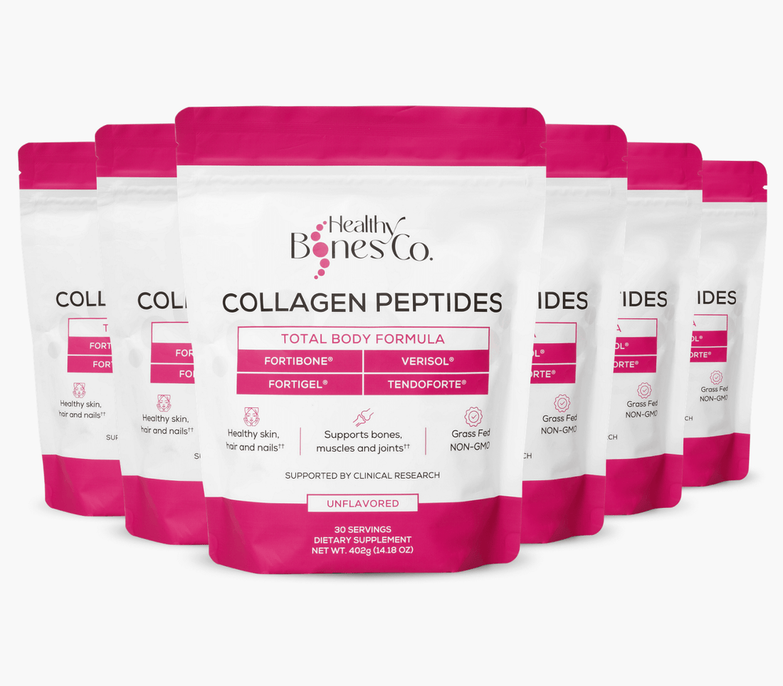 6 Reasons to Take Healthy Bones Co. Collagen Peptides for Stronger Bon