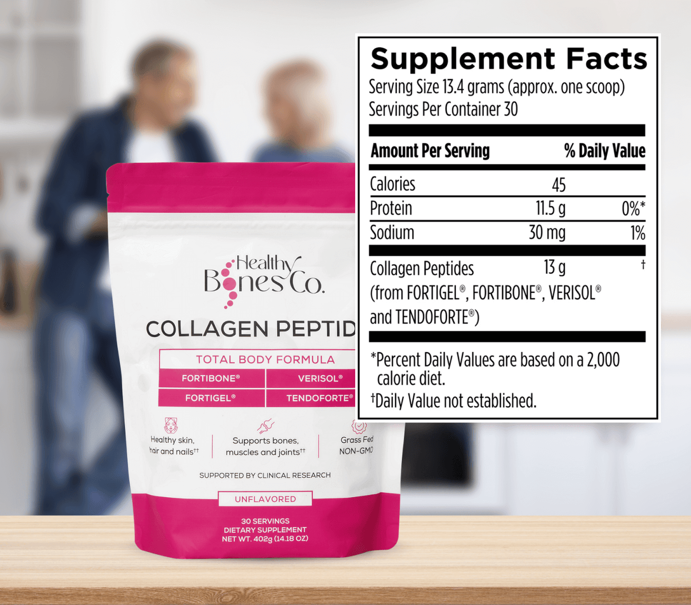 Healthy Bones Co. - Collagen Peptides For Bone Density