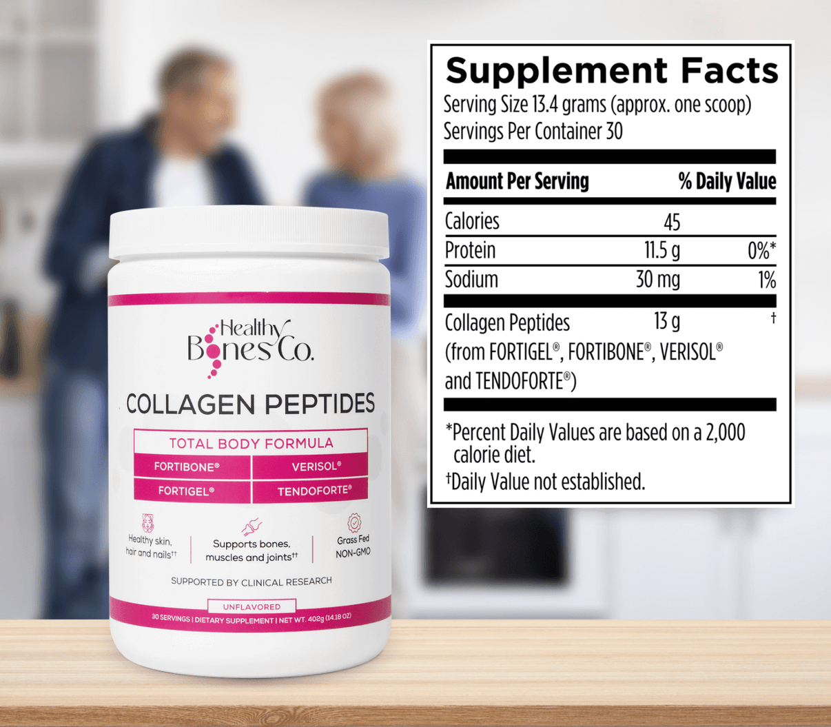 Healthy Bones Co. - Collagen Peptides For Bone Density