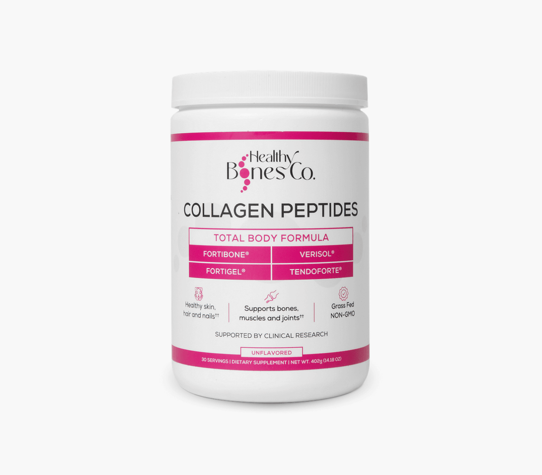 6 Reasons to Take Healthy Bones Co. Collagen Peptides for Stronger Bon