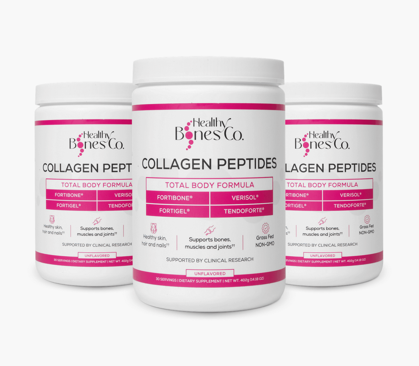 Healthy Bones Co. - Collagen Peptides For Bone Density